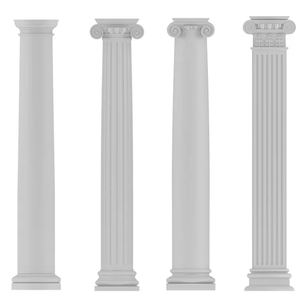 Modern style architectural classic columns — Stock Photo © denyshutter ...