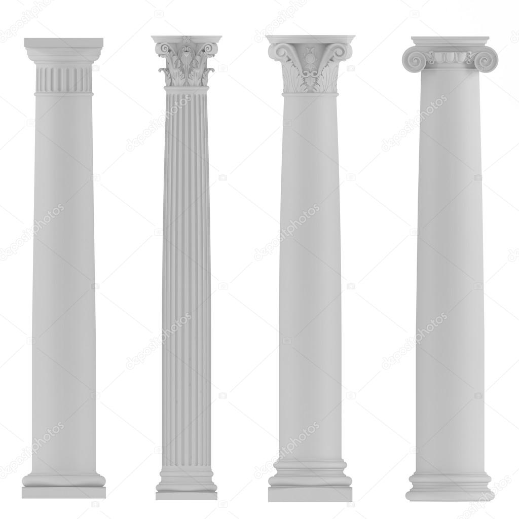 Architectural classic columns Stock Photo by ©flashvector 38140397