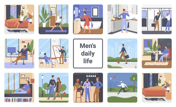 100,000 Daily life Vector Images | Depositphotos