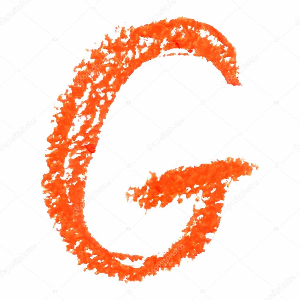 Orange Letter G