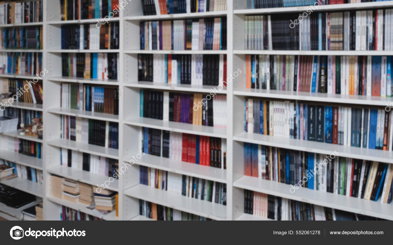 Bookshelf Photography Wallpaper