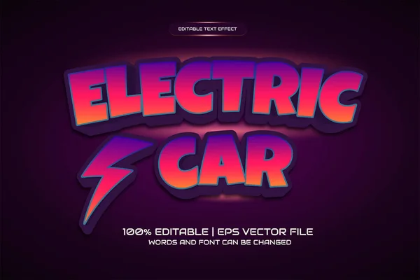 Electric font imágenes de stock de arte vectorial | Depositphotos
