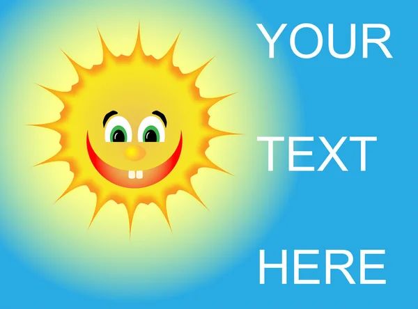 Positive Sun with clouds Stock Vector Image by ©mutant59 #40508505