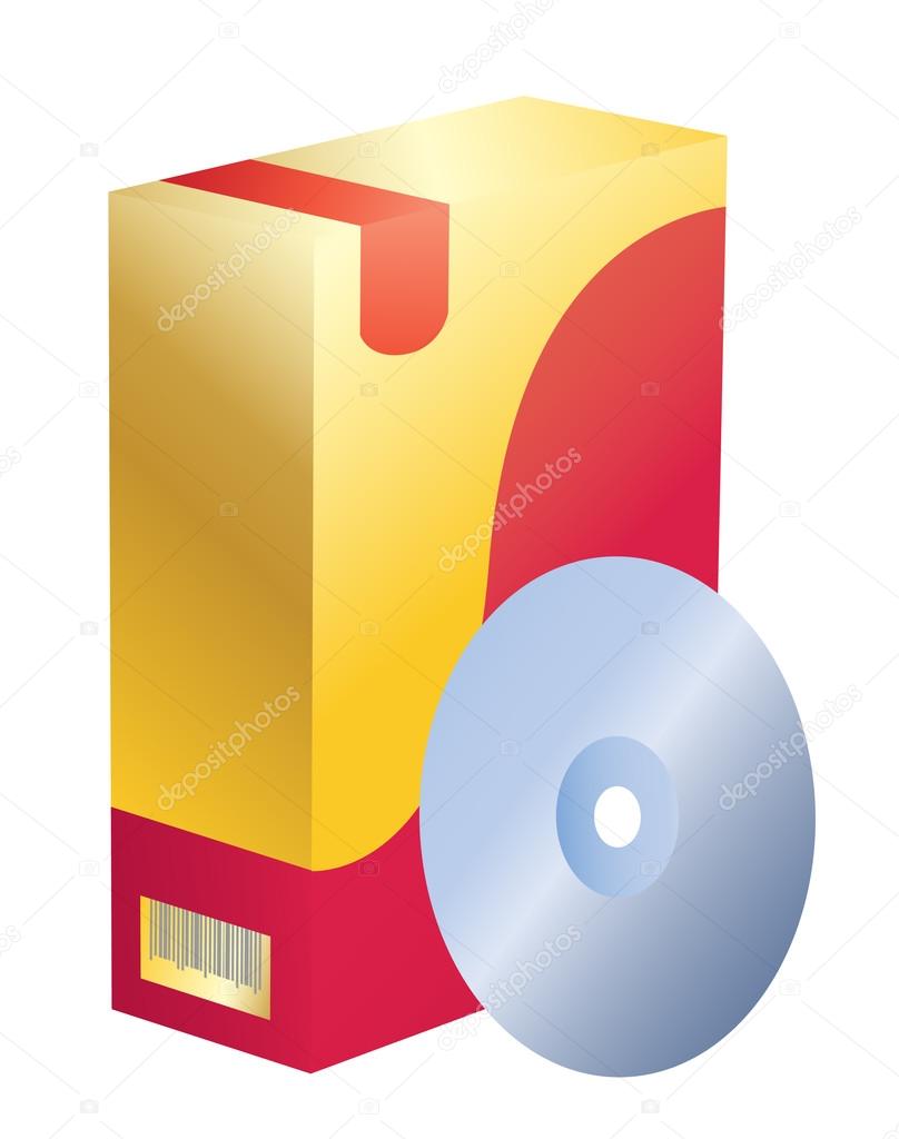 Software box Stock Vector Image by ©EugenP #35893067