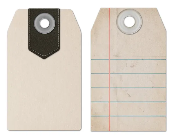Vintage Style Tags for Design or Scrapbooking — Stock Photo ...