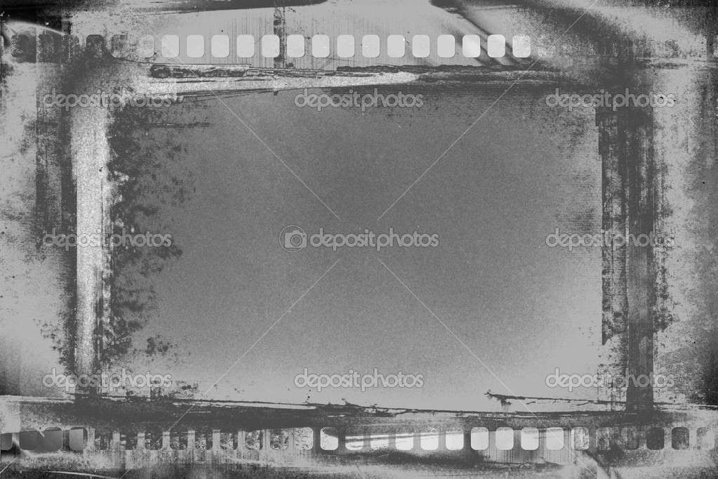 Grunge film negative Stock Illustration by ©lechernina #36770045