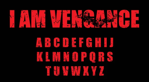 Vintage Old School Alphabet Retro Gangsters Style Font Art Deco Stock ...