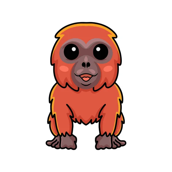 Red Monkey Cartoon