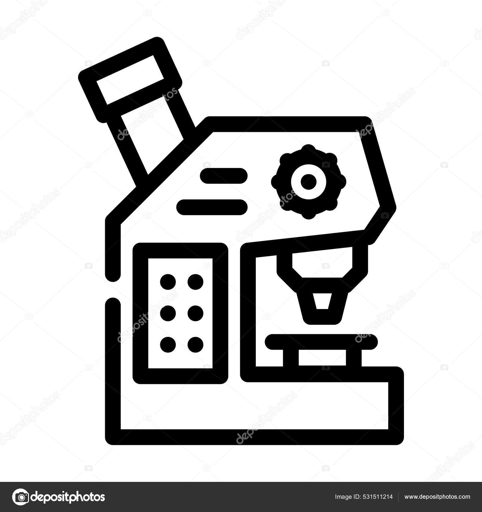 Microlab tool line icon vector illustration 스톡 벡터 - ©2037519.gmail.com ...