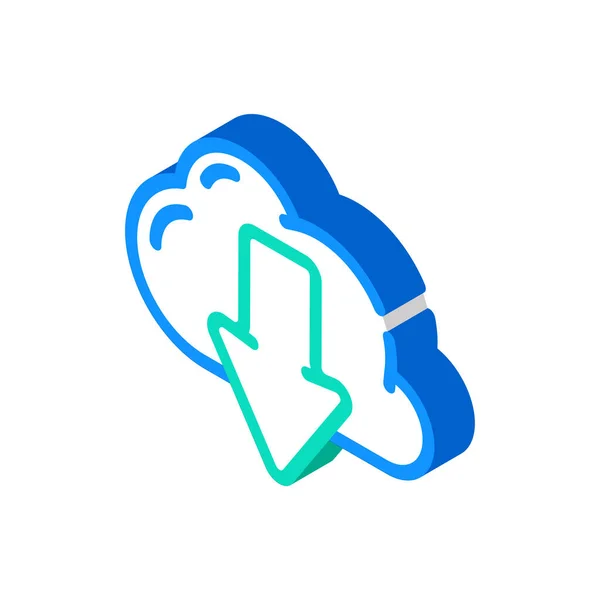 Download file from cloud, Royalty-free Download file from cloud Vector ...