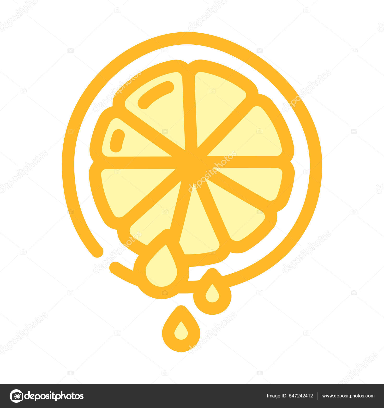 Lemon Icon Vector