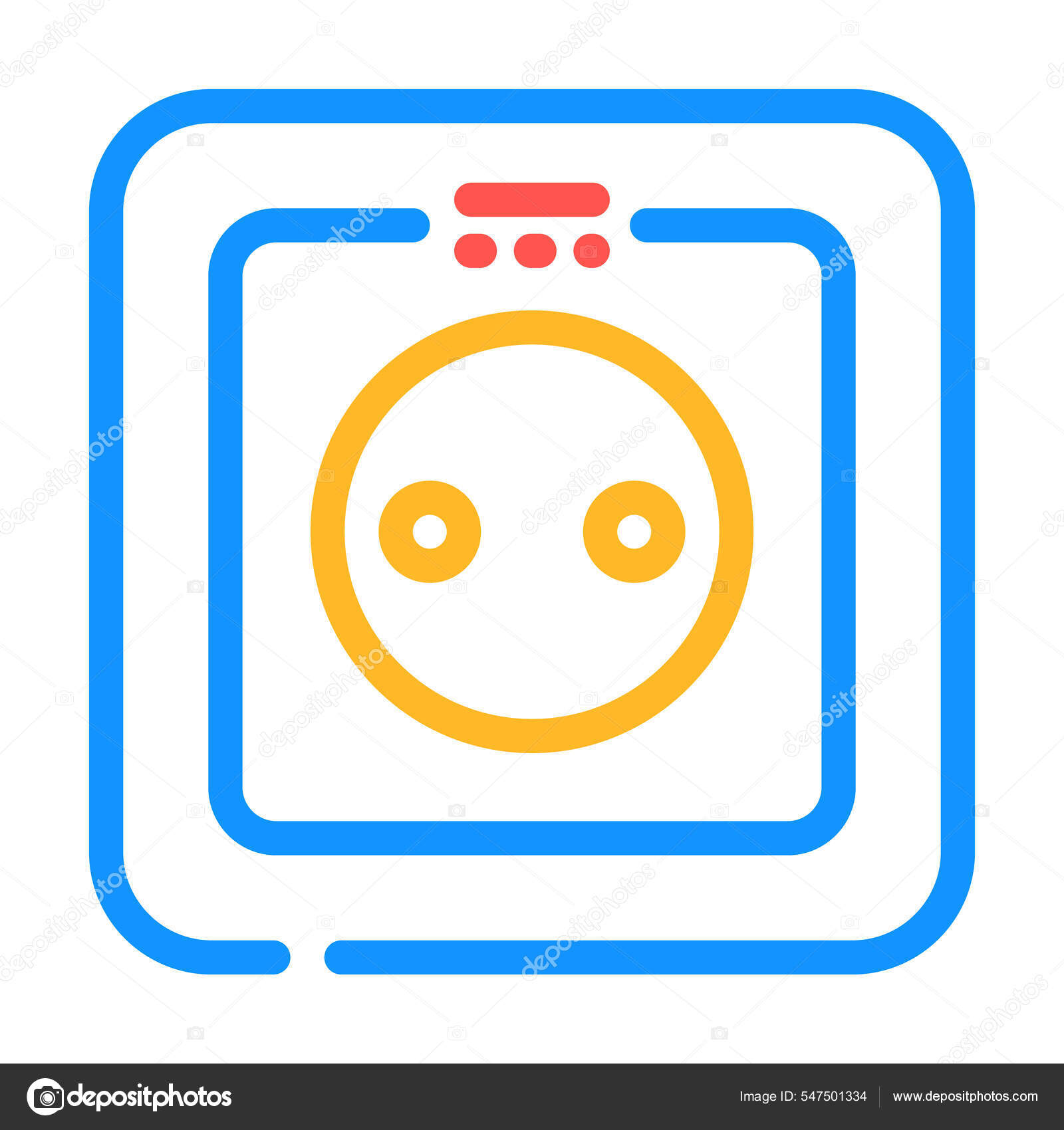 Dc power color icon vector illustration Stock Vector Image by ©2037519 ...