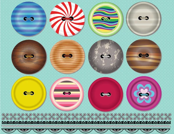 Simbol lubang kancing Vector Art Stock Images | Depositphotos