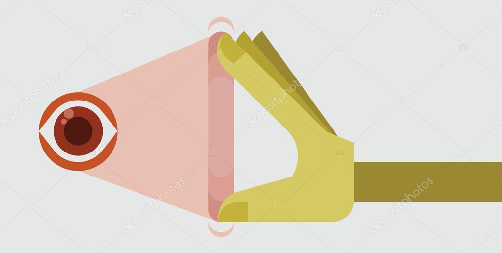 Open vision of your eyes — Stock Vector © kninwong #51293361