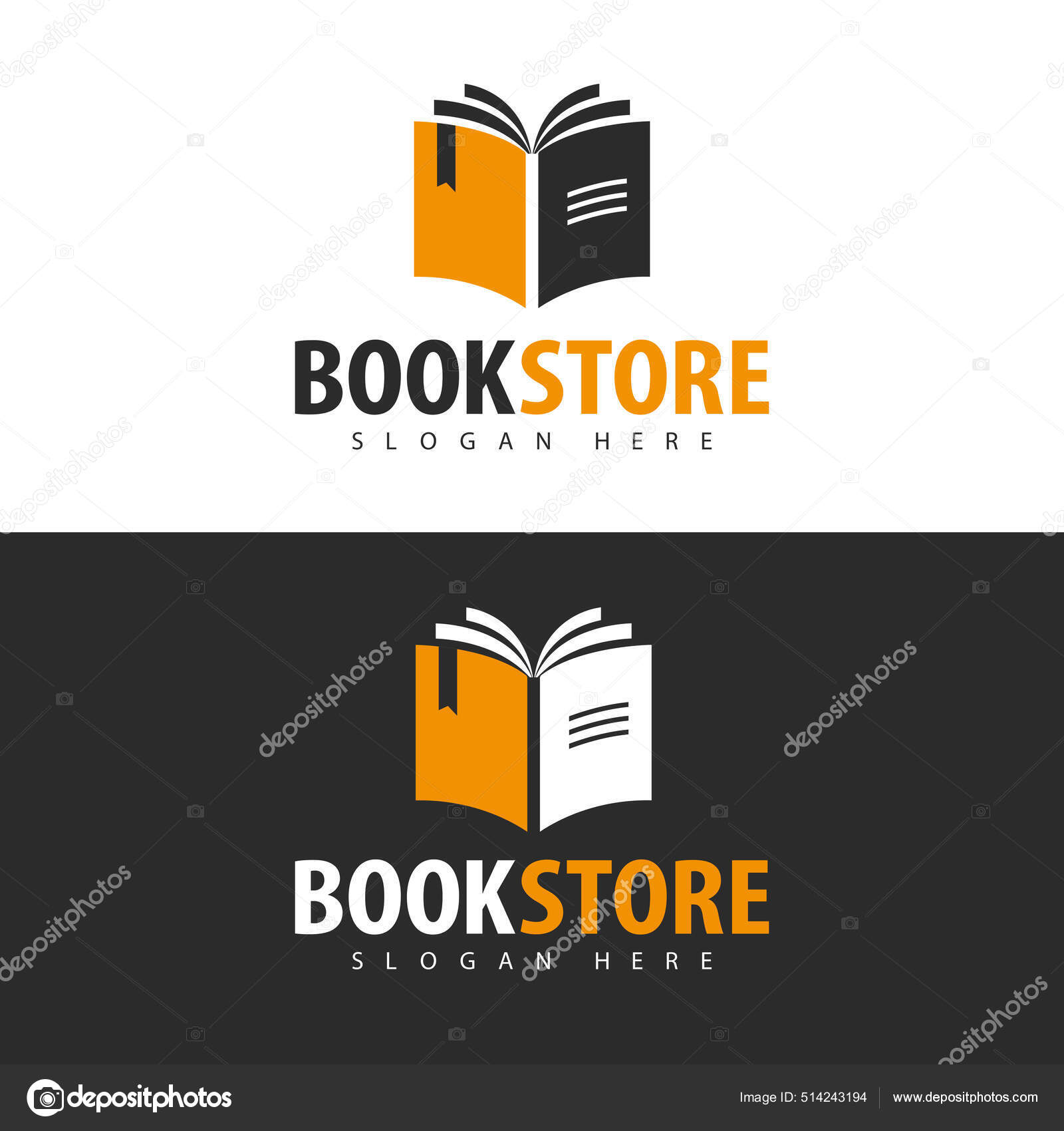 Bookstore Logo Design