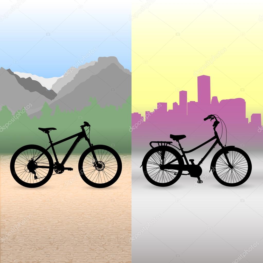Two bike Stock Vector Image by ©Alpha-A #36927757