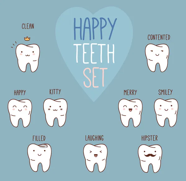 ᐈ Happy tooth stock images, Royalty Free happy teeth vectors | download ...