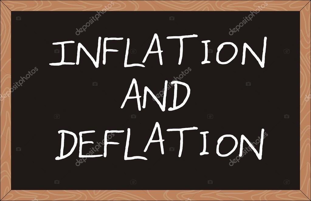 "inflation and deflation" Stock Vector Image by ©halimqd #43334739