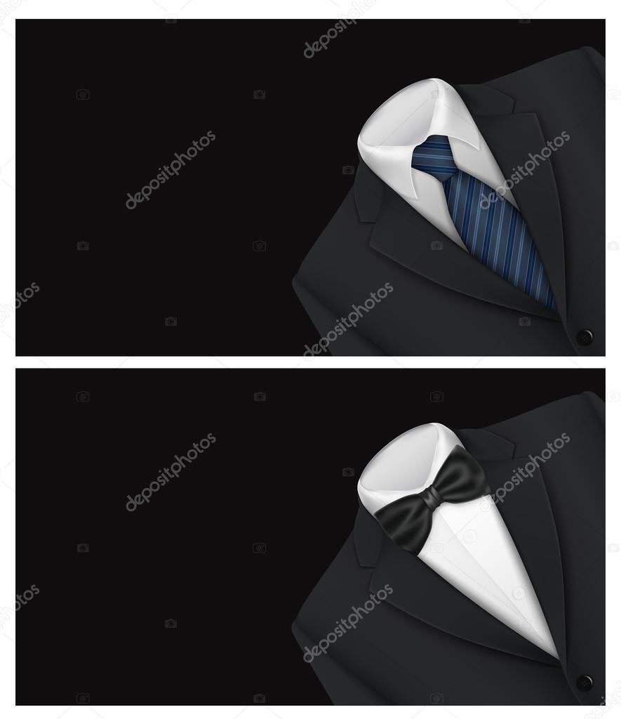 Tuxedo background with bow and tie Stock Photo by ©siak10b 37959461