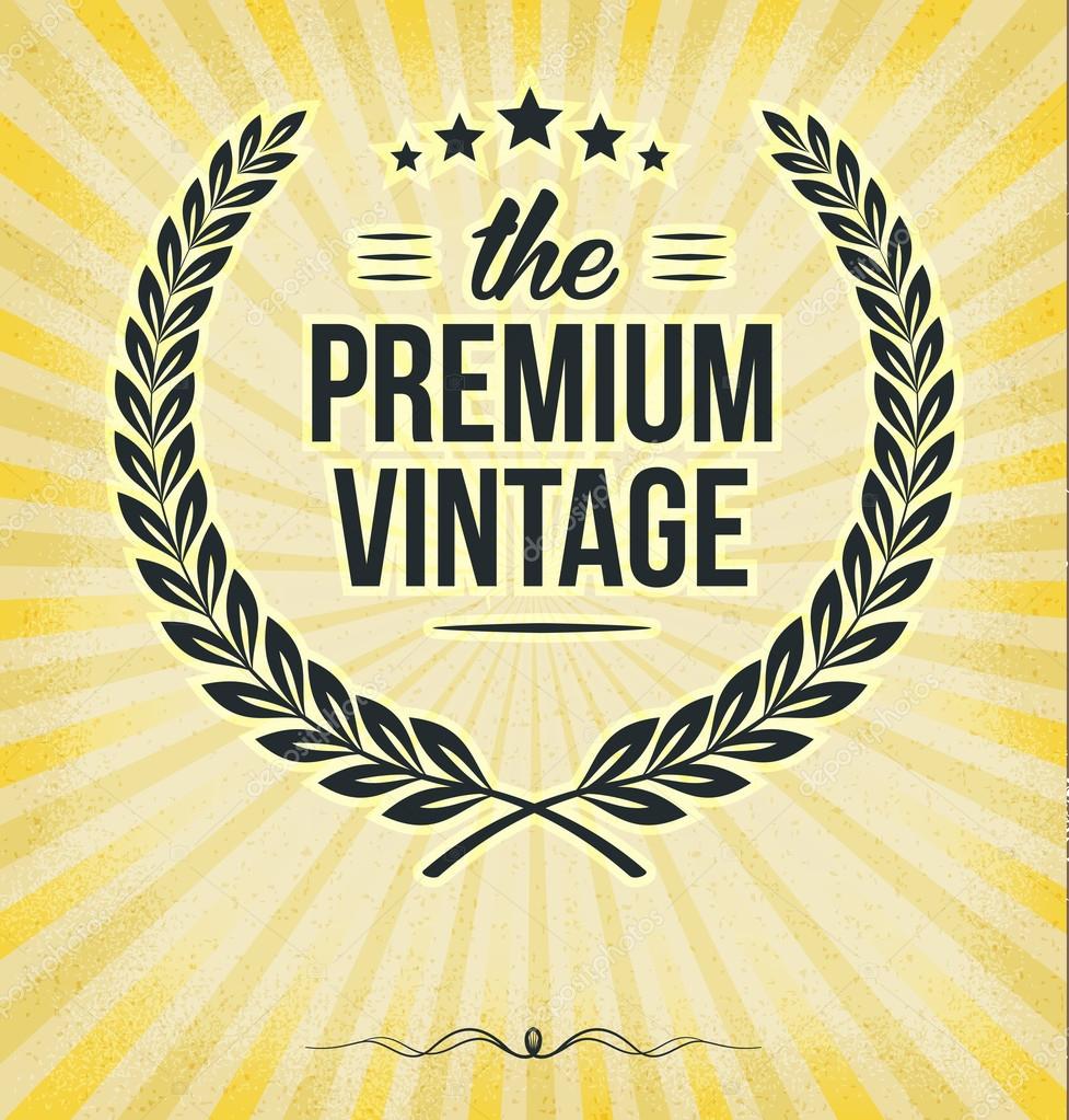 Laurel wreath label Stock Vector Image by ©siak10b #39087401