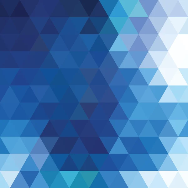 Abstract blue triangle background — Stock Vector © Lubianova #36365461