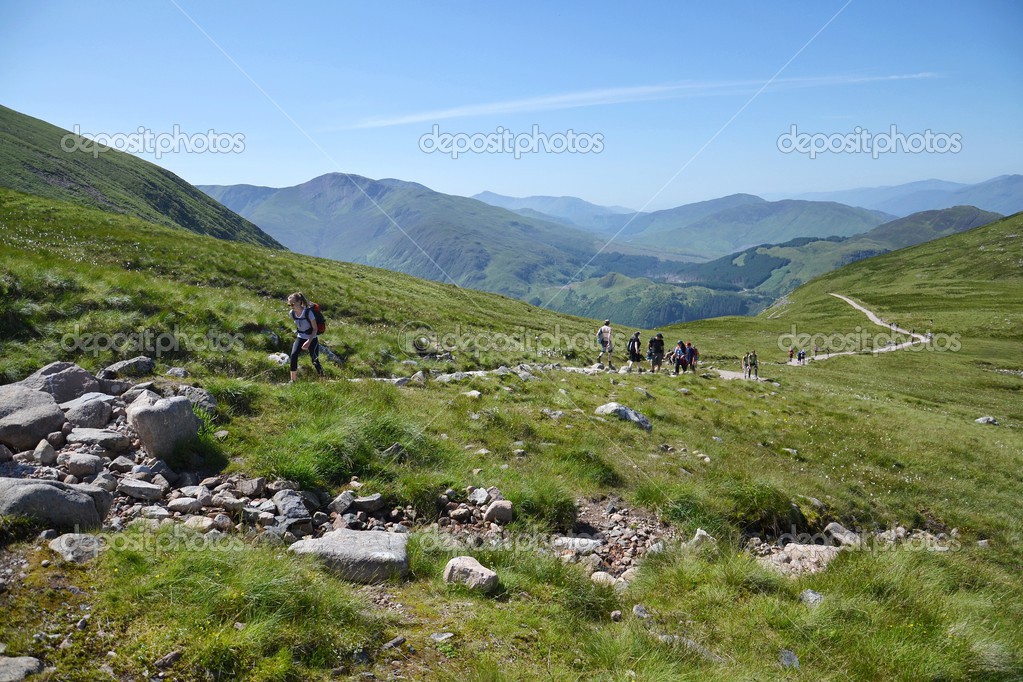 Path to the Ben Nevis summit – Stock Editorial Photo © josekube #42626877