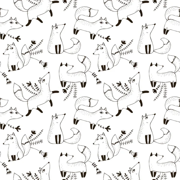 Róka rajz Stock vektorok, Róka rajz Jogdíjmentes illusztrációk ...