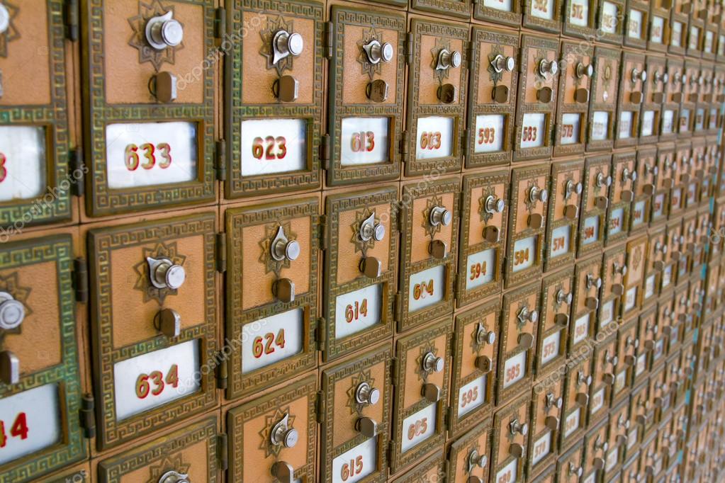 Multiple Post Office Boxes — Stock Photo © joshuarainey #37106943 Multiple Post Office Boxes — Stock Photo © joshuarainey #37106943