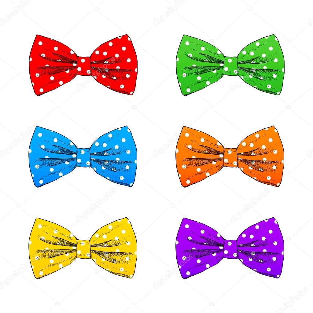 Bow Tie Vector Illustration