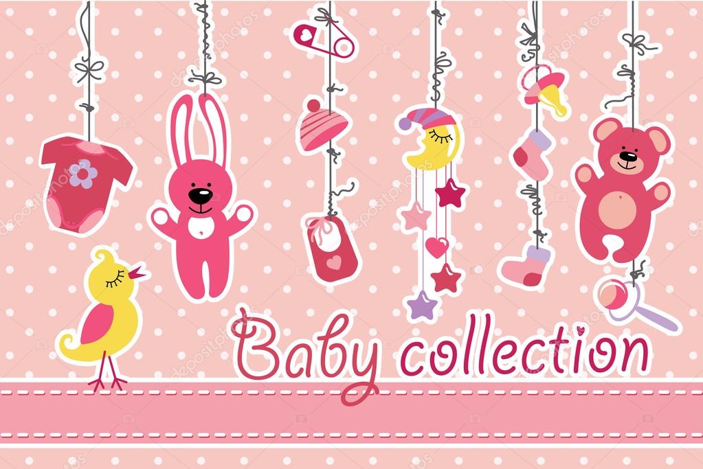 Baby Bib Card Template