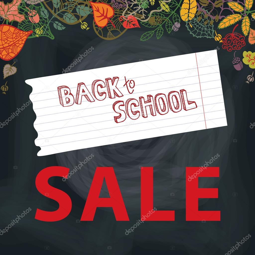 Back to school design template — Stock Photo © Tatiana_Kost #50912799