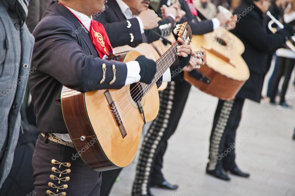 Mariachi spain guitar player Stock Photo by ©microlite 42056779
