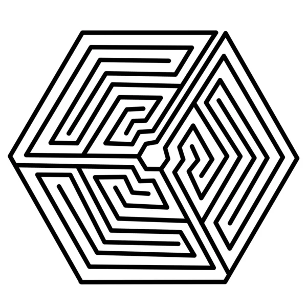 3d endless celtic knots black white — Stock Vector © happyroman #31478609