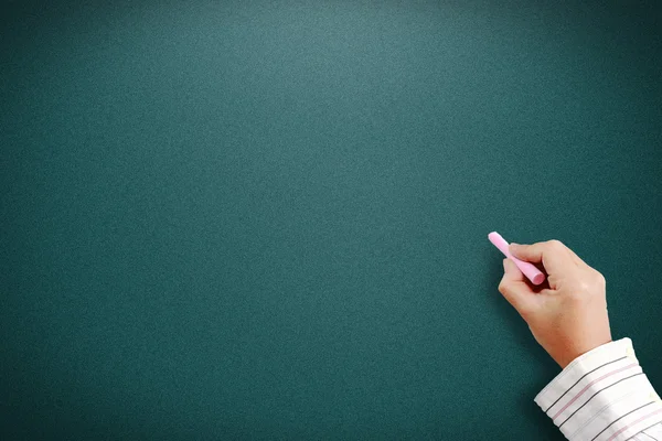Hand writing on blackboard Stock Photo by ©koydesign 41895923