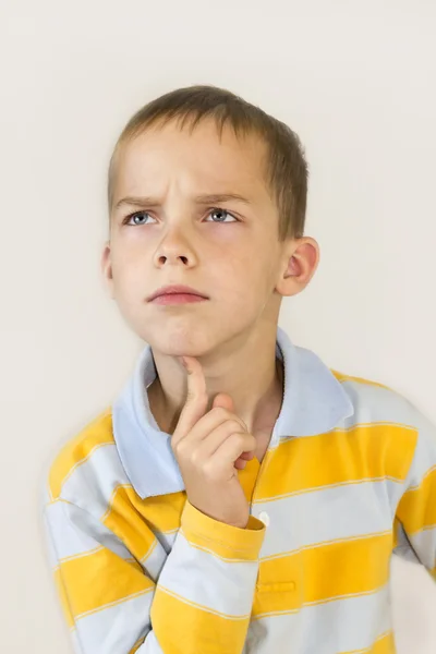 Thinking kid Stock Photos, Royalty Free Thinking kid Images | Depositphotos