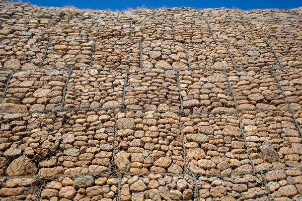 Stone Stacked Wall Construction - Stock Image - Everypixel