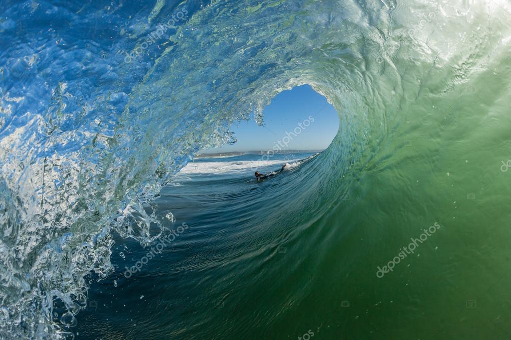 Wave Hollow Tube Inside Out Tube Stock Photo by ©ChrisVanLennepPhoto ...