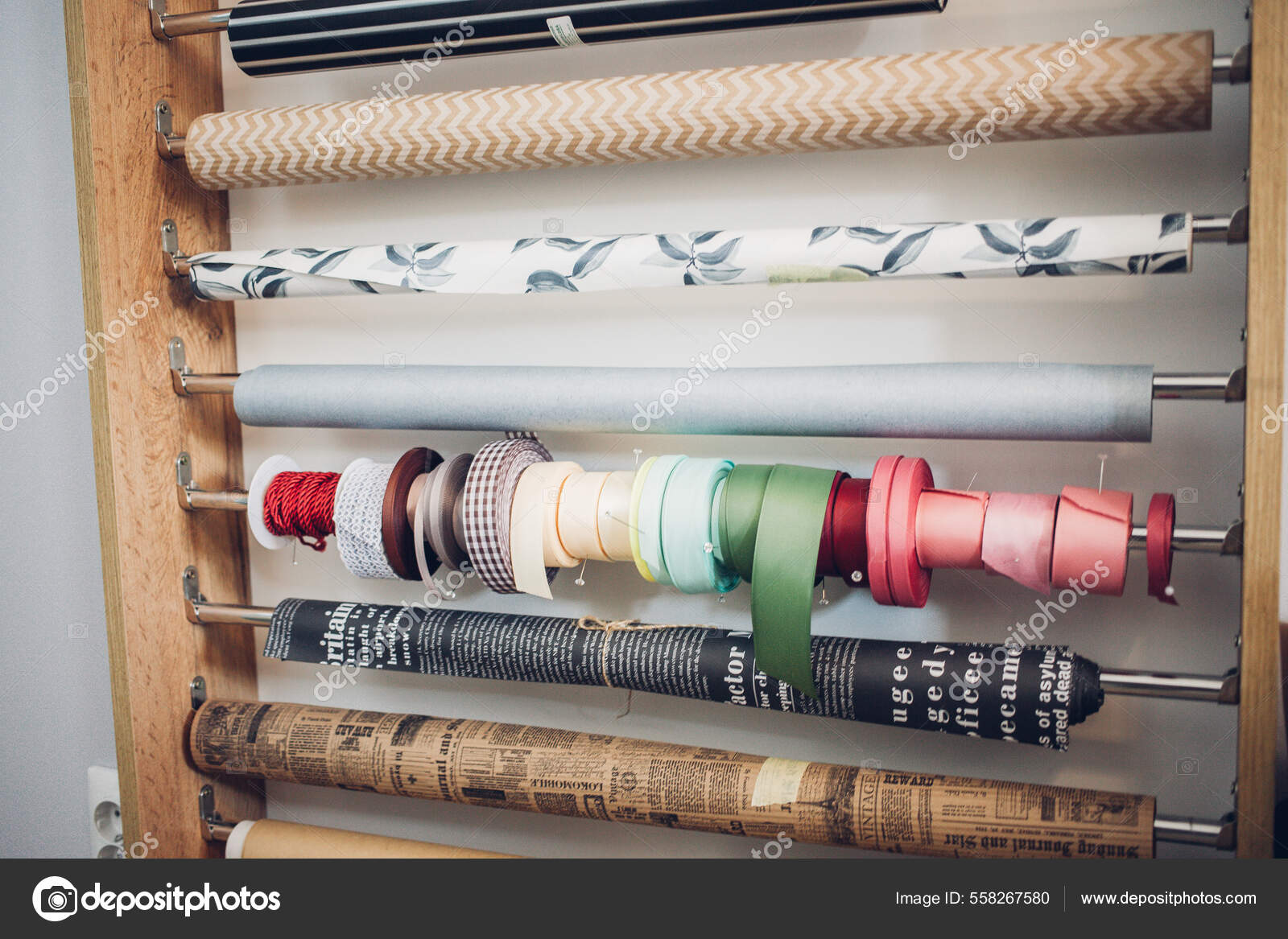 Roles Color Paper Color Paper Rolled Piled Stock Photo by ©trynkalo ...