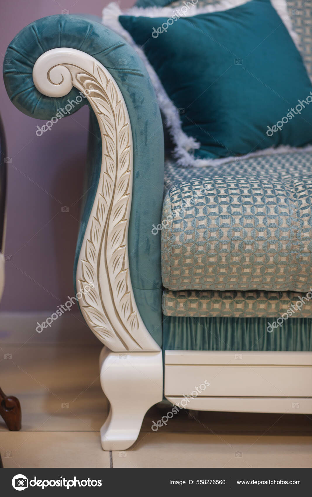 Sofa Details Room Interior — Stock Photo © trynkalo #558276560
