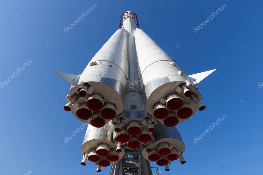 Rocket Vostok front and bottom 2 Stock Photo by ©andreevaee 43000827