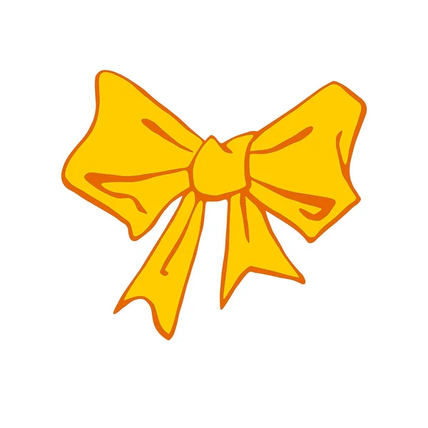Yellow Ribbon Bow Clip Art