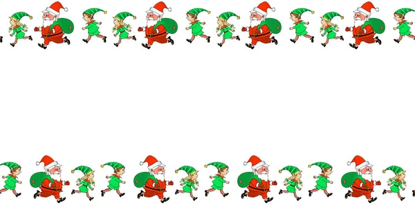 Christmas bottom border Vector Art Stock Images | Depositphotos