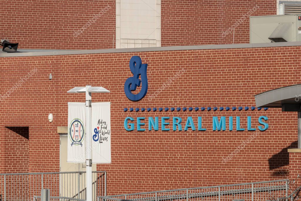 Cincinnati - Circa Diciembre 2021: General Mills Cereal Plant. General ...