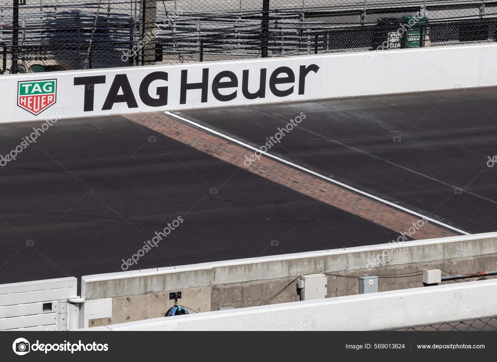 Indianapolis Circa May 2022 Yard Bricks Start Finish Line Indianapolis ...