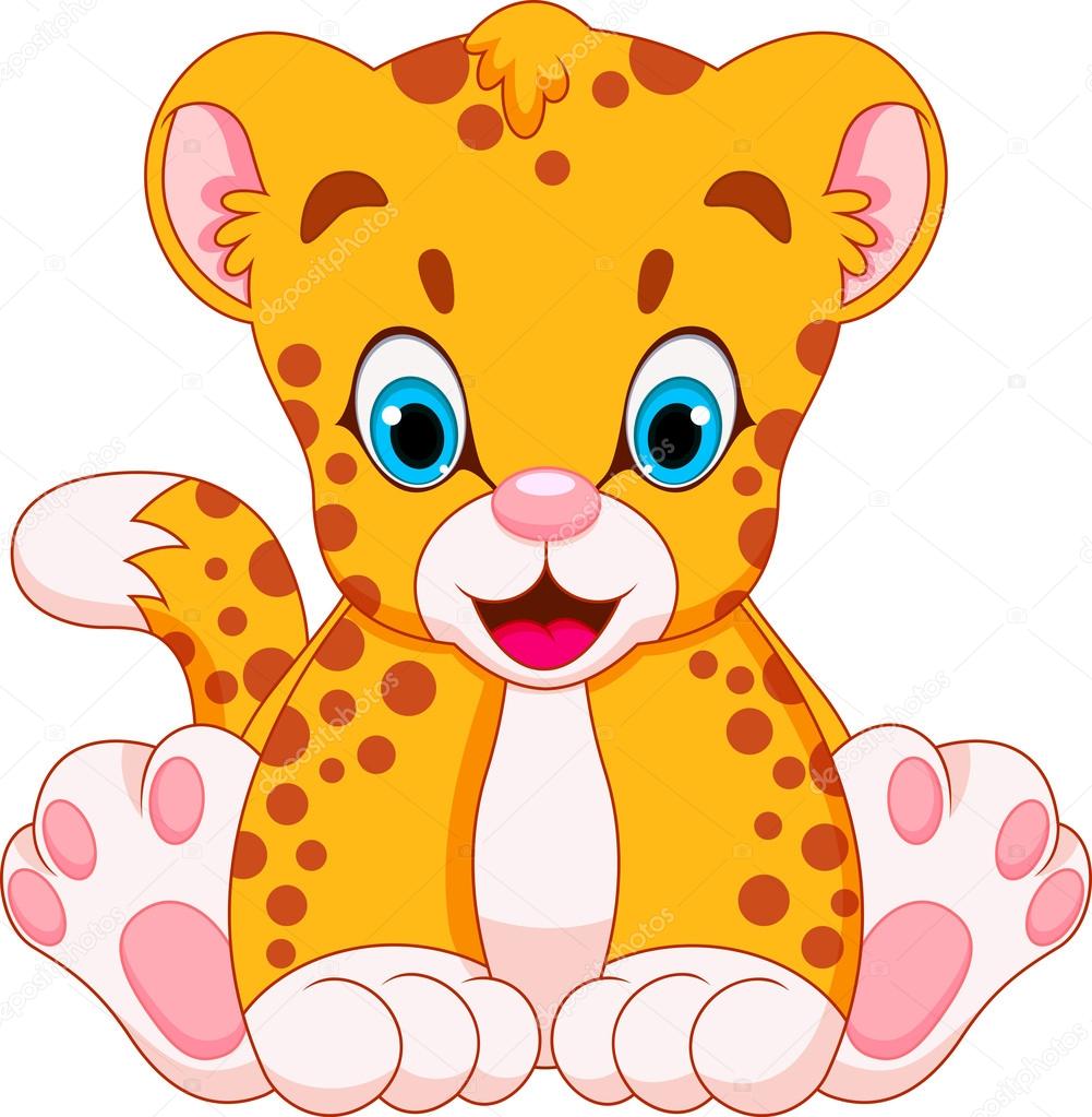 Baby Leopard Cartoon