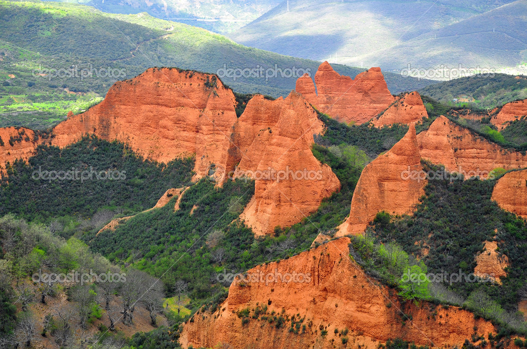 Las medulas. Leon. Espagne — Photographie javigares © #42045603