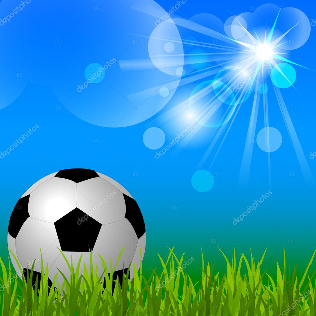 Soccer ball vector background Stock Vector by ©ftotti 49061917