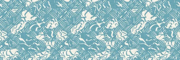 Seamless Two Tone Hand Drawn Brushed Effect Pattern Border Swatch Stock ...