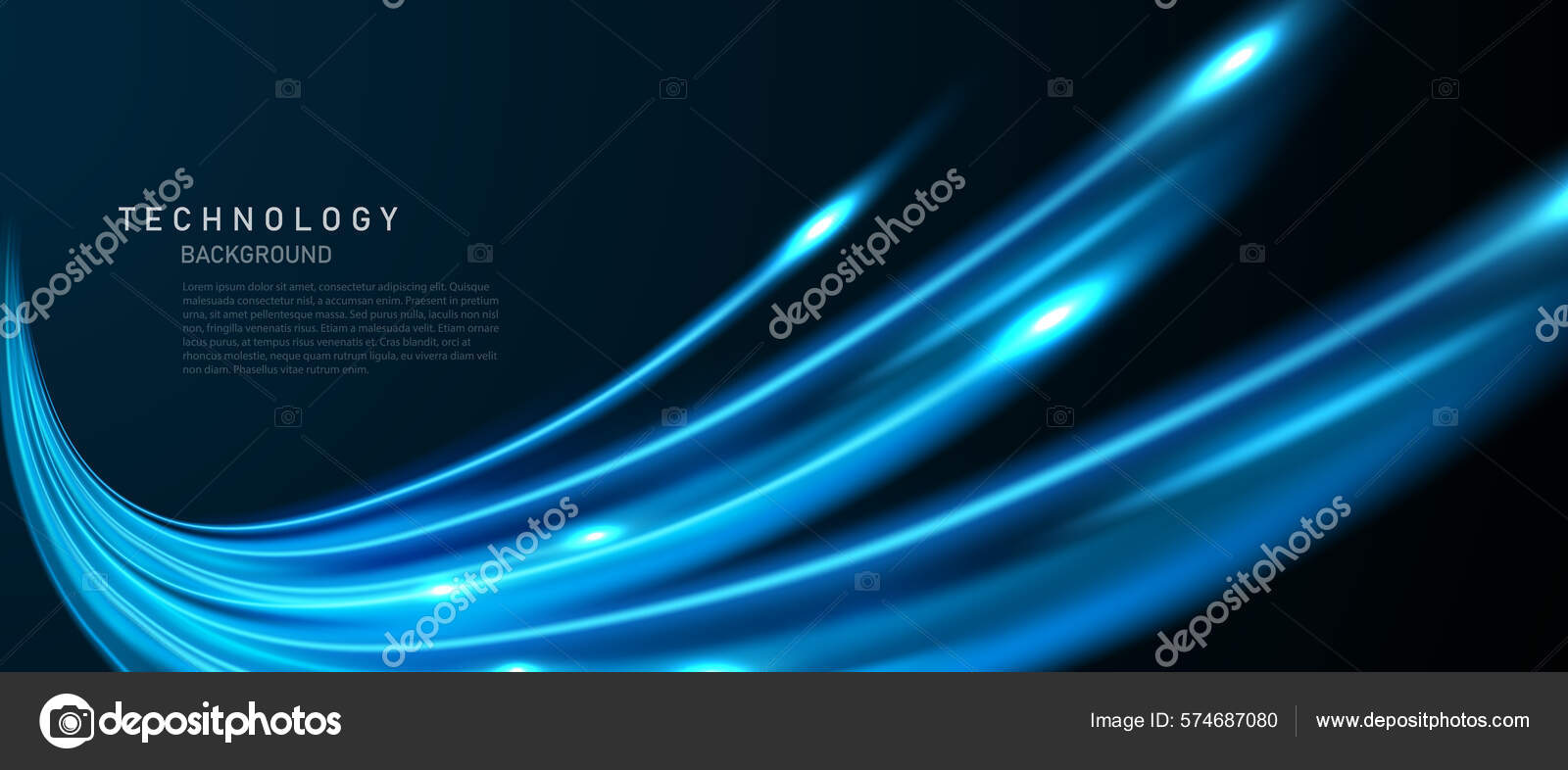 Modern Abstract Technology Background Design Vector Illustration ...