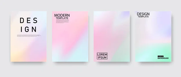 Abstract mockup Pastel colorful gradient background A4 concept for your ...